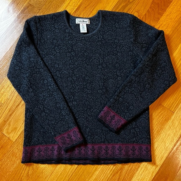 L.L. Bean | Sweaters | Vintage Wool Ll Bean Sweater | Poshmark